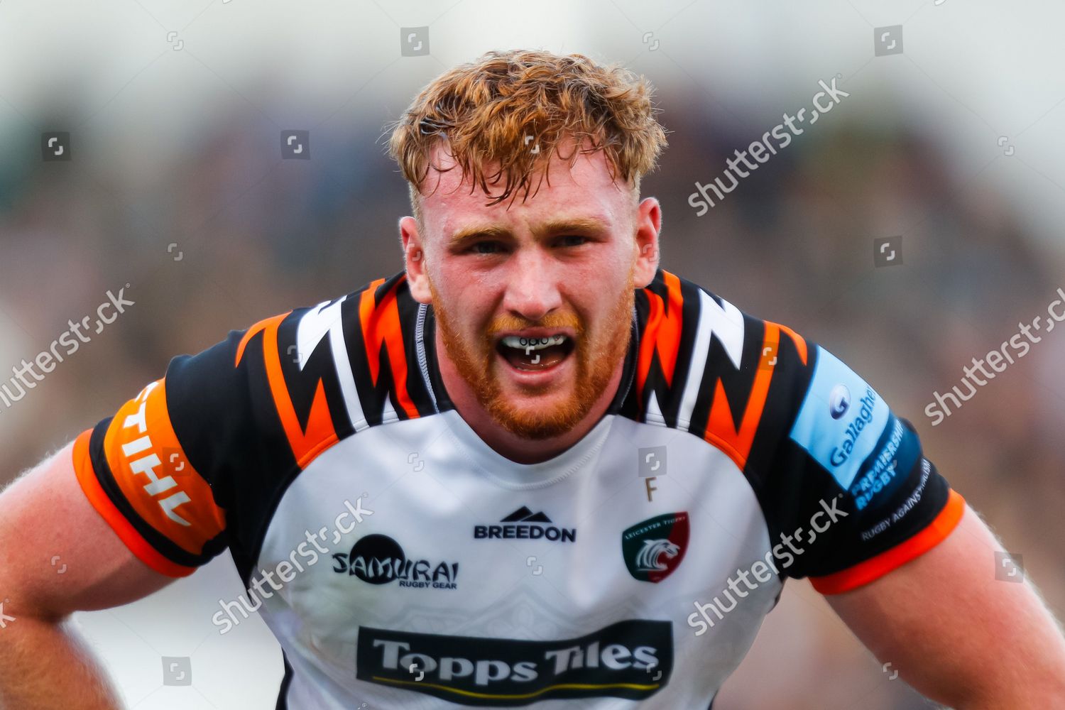 Oli Chessum Leicester Tigers Cinch Stadium Editorial Stock Photo ...