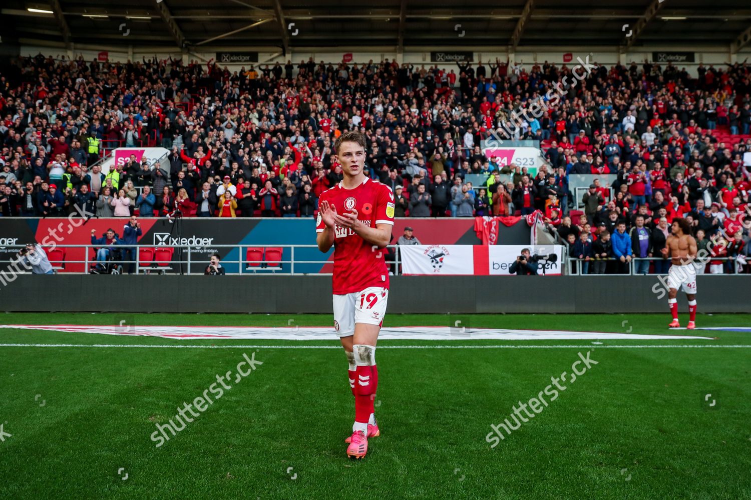GEORGE TANNER BRISTOL CITY CELEBRATES AFTER Editorial Stock Photo ...