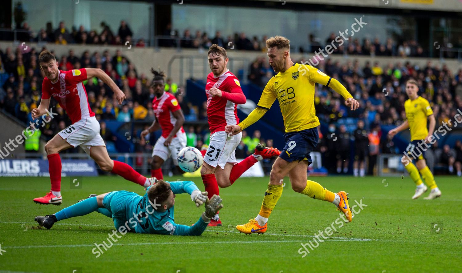 Matty Taylor Oxford United Scores Goal Editorial Stock Photo - Stock ...