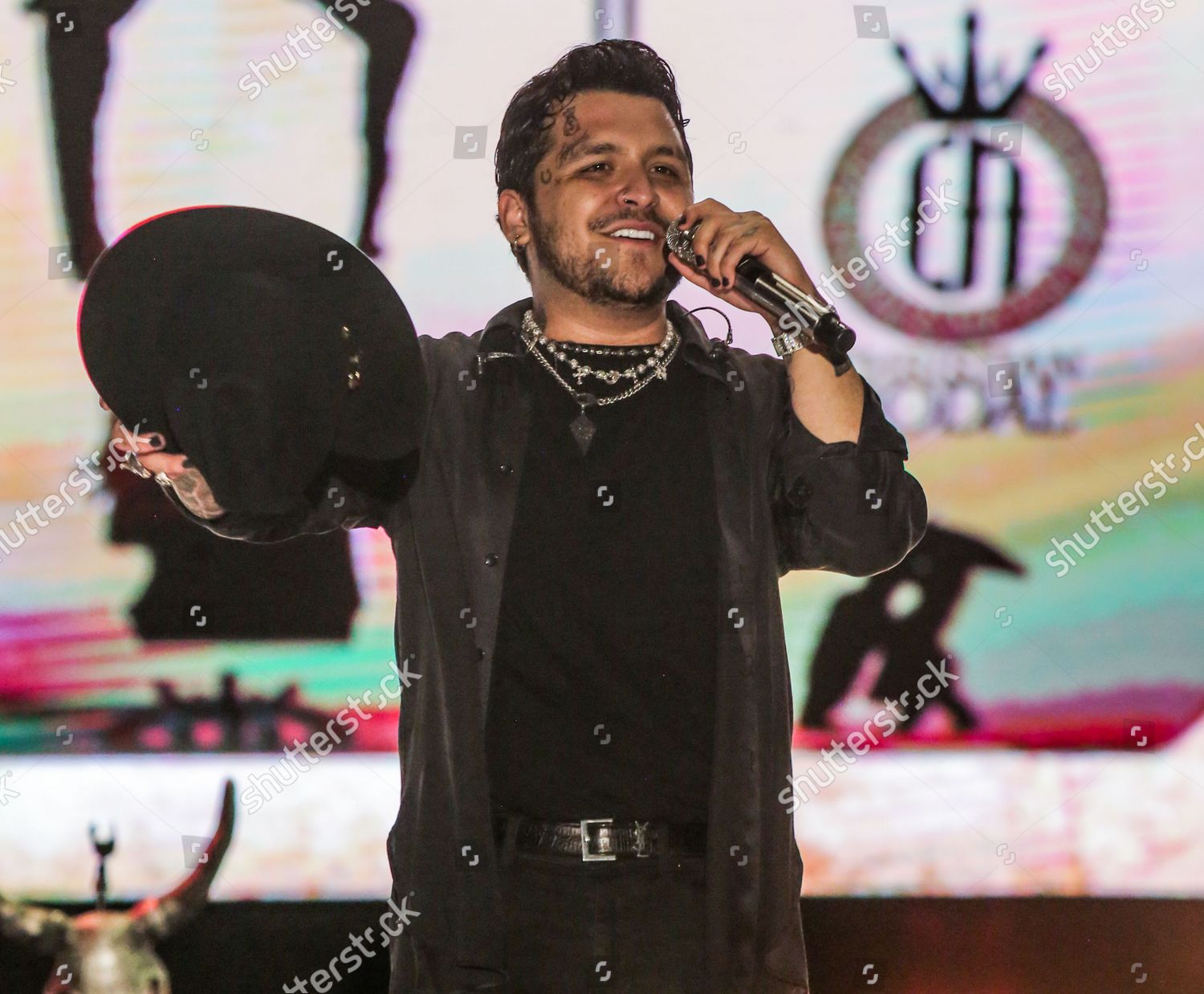 Singer Songwriter Christian Nodal Performs Andres Editorial Stock Photo ...