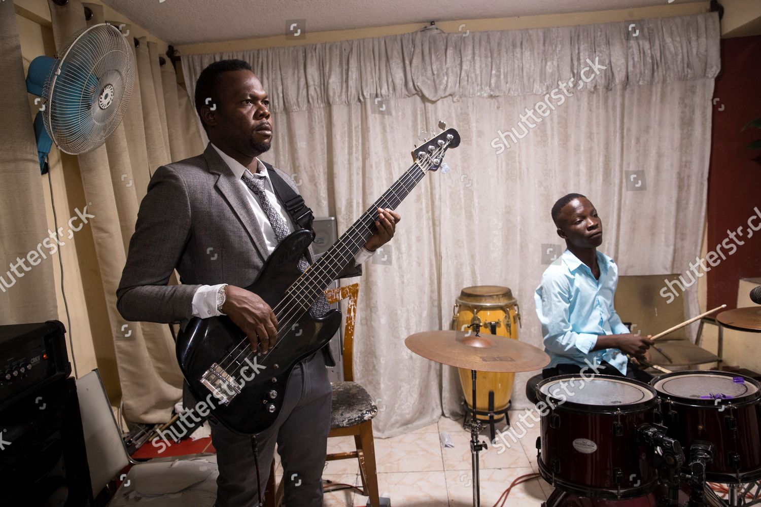 MUSICIANS PERFORM DURING RELIGIOUS SERVICE EGLISE Editorial Stock Photo ...