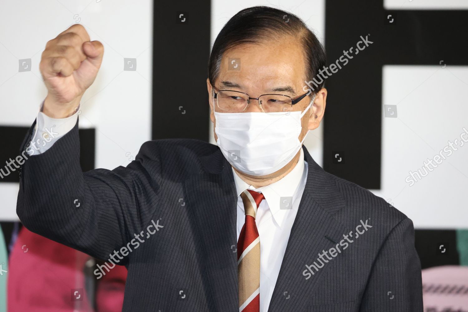 Japans Opposition Japanese Communist Parrty Leader Editorial Stock ...