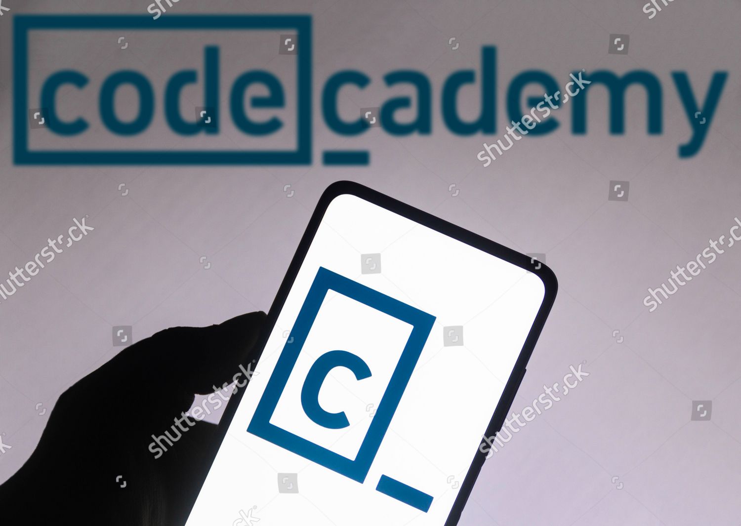 This Photo Illustration Codecademy Logo Seen Editorial Stock Photo ...