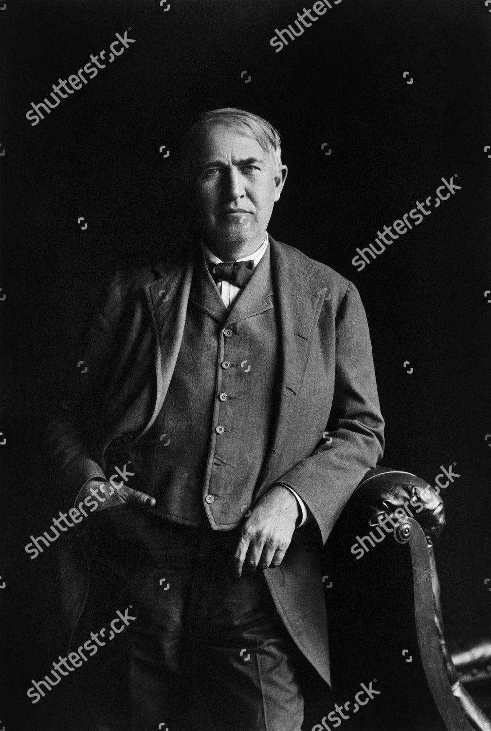 Thomas Alva Edison 18471931 American Inventor Editorial Stock Photo ...