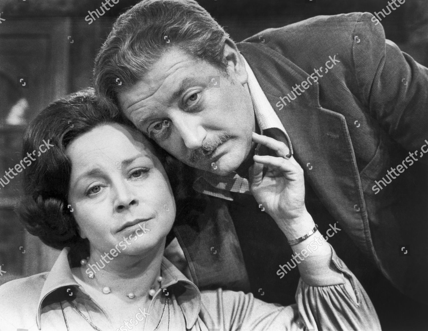 Joyce Ebert Joseph Maher Publicity Portrait Editorial Stock Photo ...