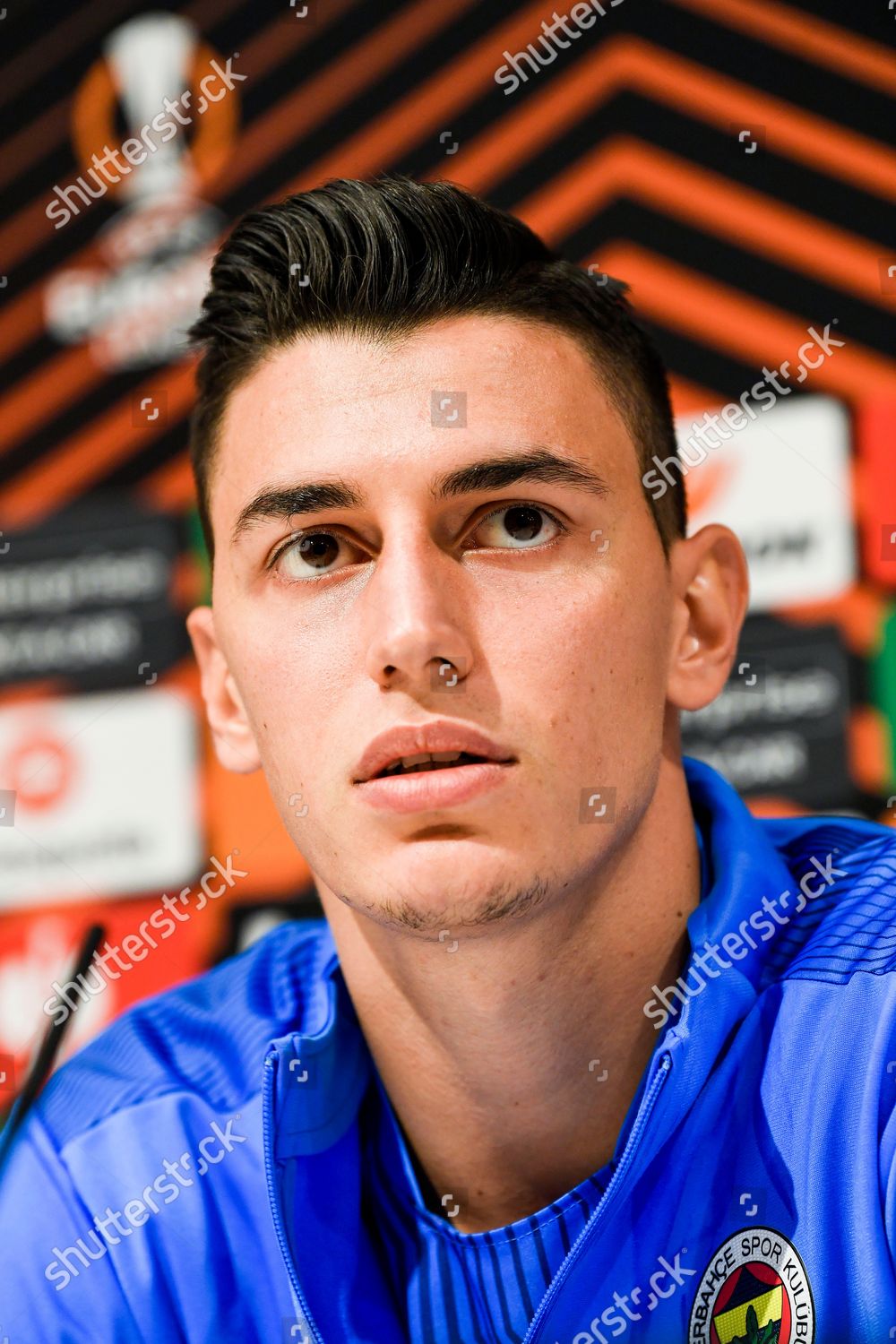 Fenerbahce Berke Ozer Pictured During Press Editorial Stock Photo ...