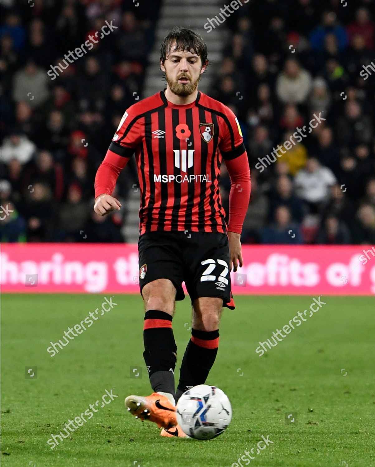 Ben Pearson 22 Afc Bournemouth During Editorial Stock Photo - Stock ...