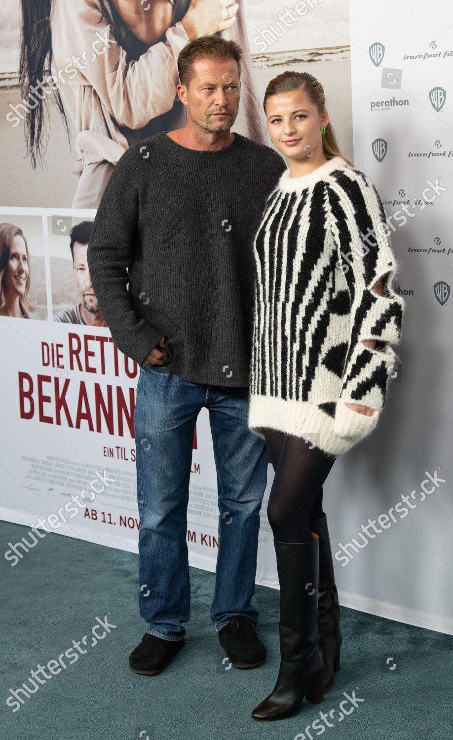 Til Schweiger His Daughter Emma Schweiger Editorial Stock Photo - Stock ...