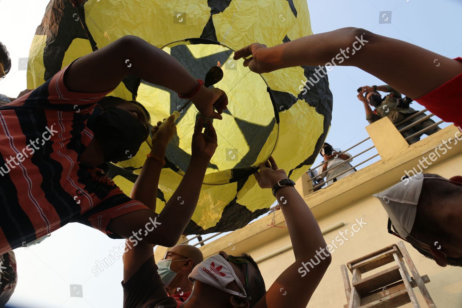 People Celebrate Fanush Festival Known Hot Editorial Stock Photo ...
