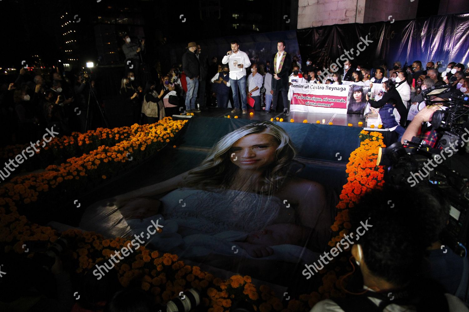 William Javier Sicilia During Message Evening Editorial Stock Photo ...