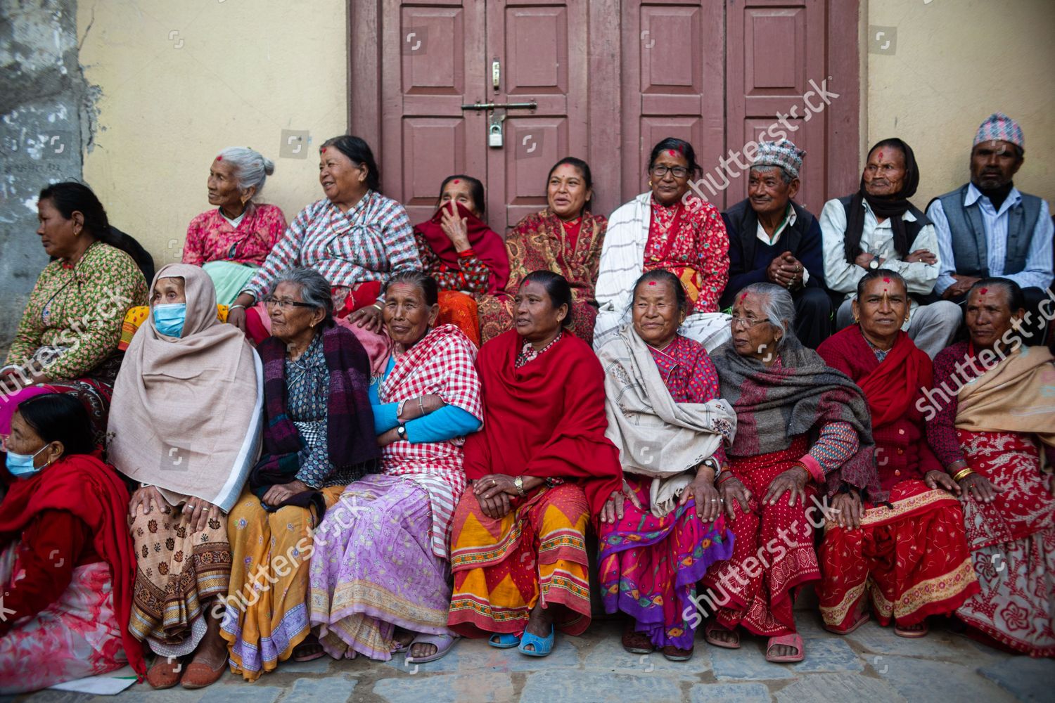 Nepalese People Watch Mass Mha Pooja Editorial Stock Photo - Stock ...