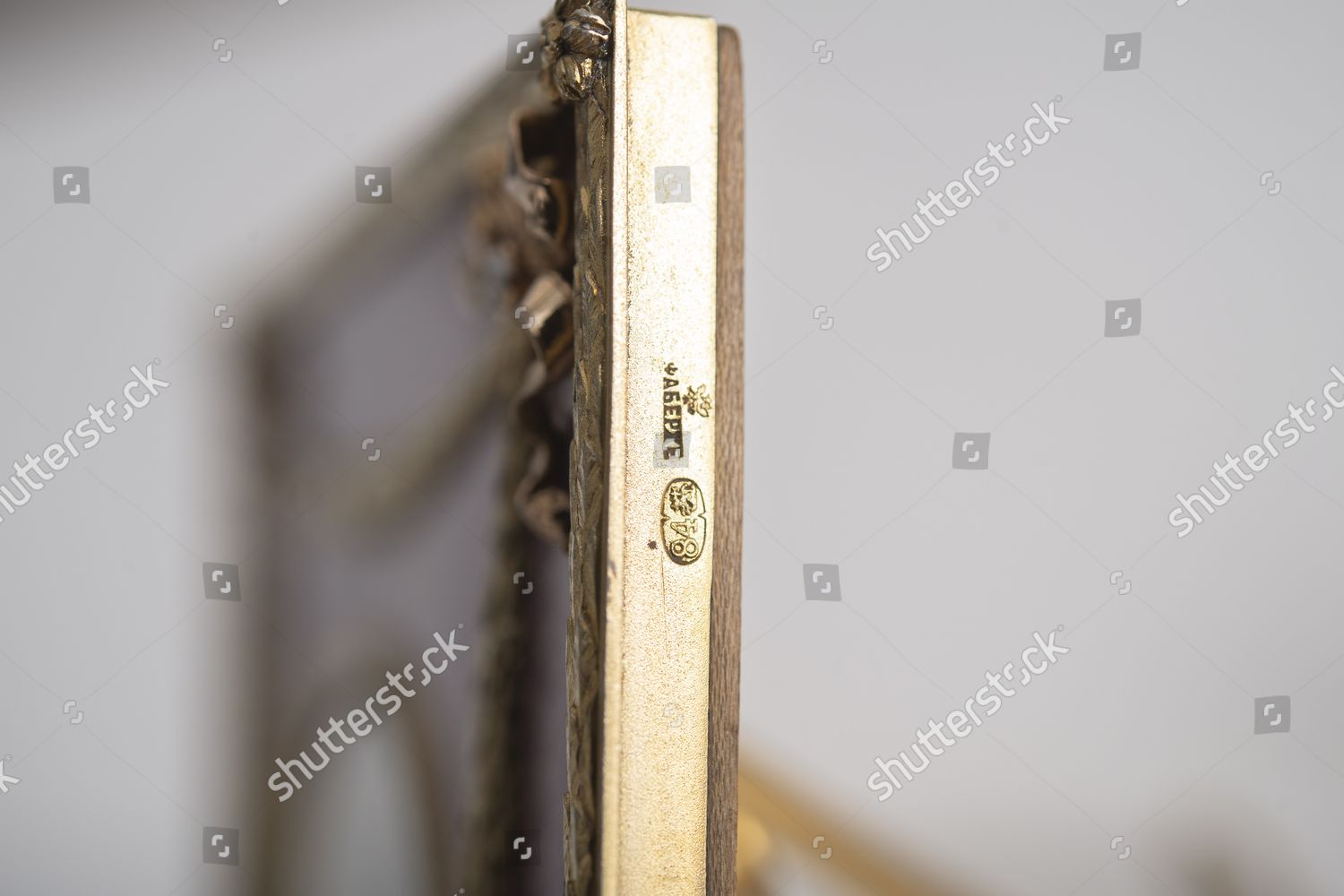 Faberge Signature On One Frames a Editorial Stock Photo - Stock Image ...