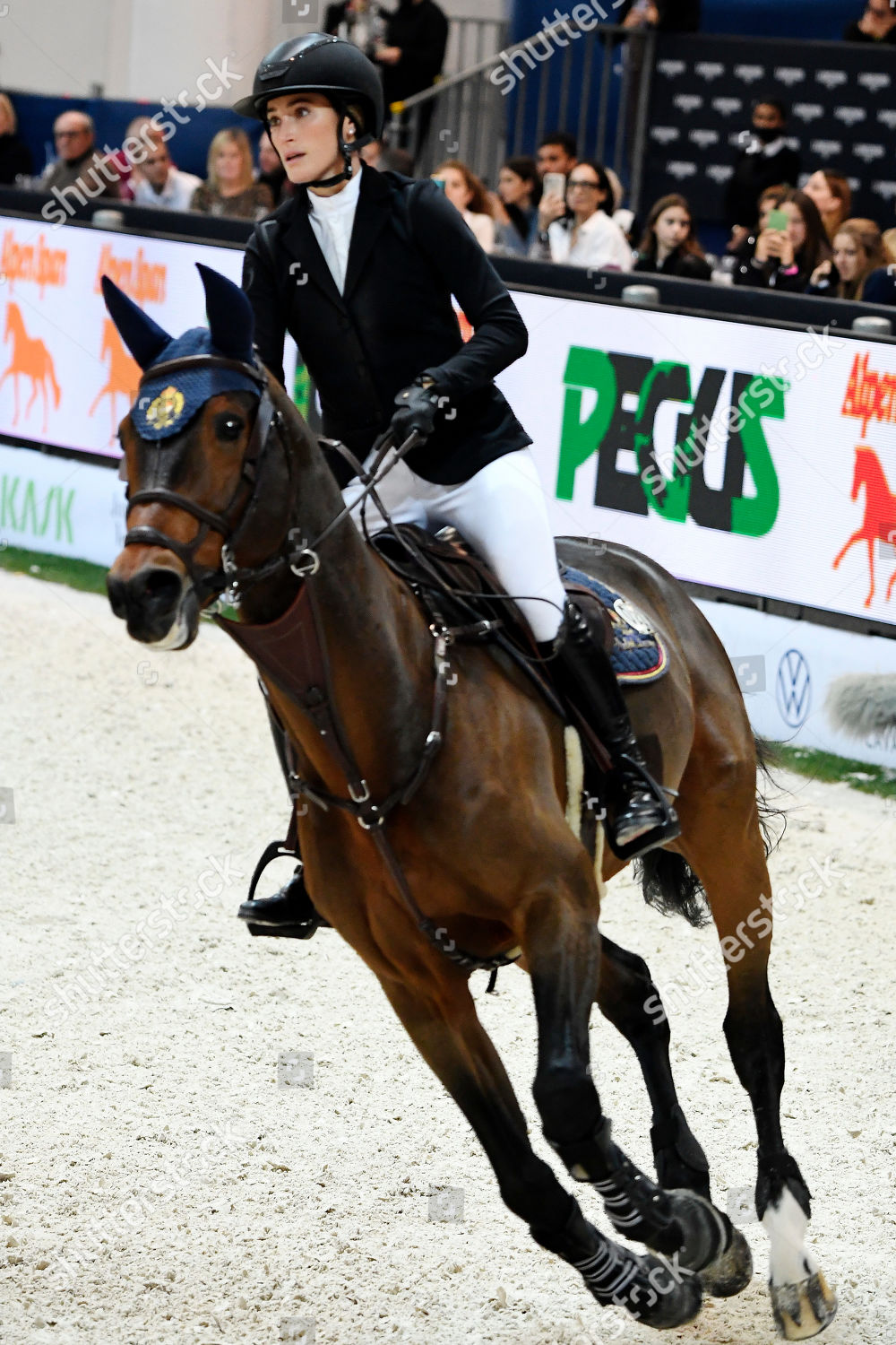 Jessica Springsteen Competes Longines Fei Jumping Editorial Stock Photo ...