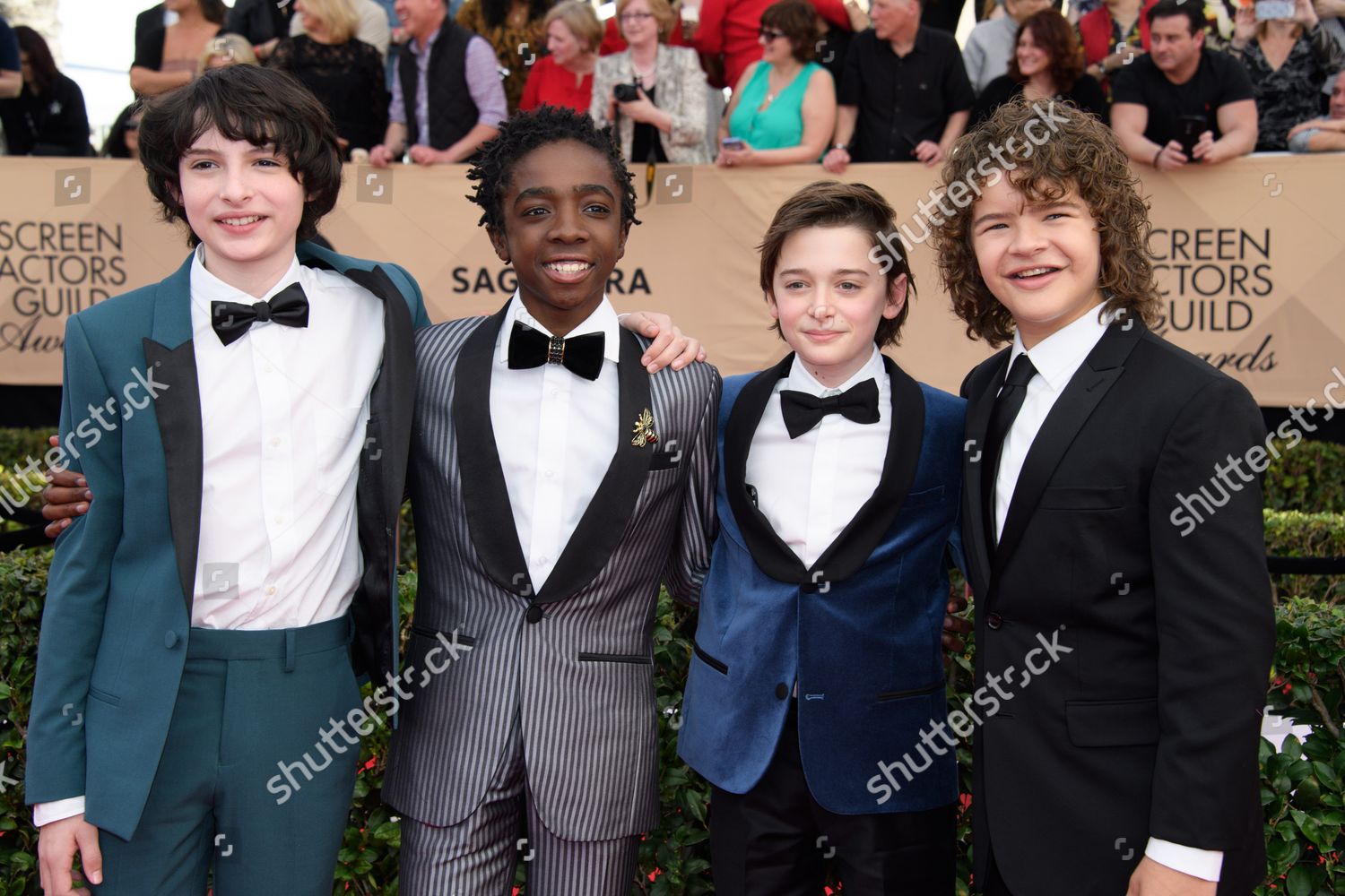 Finn Wolfhard Caleb Mclaughlin Noah Schnapp Editorial Stock Photo - Stock Image | Shutterstock