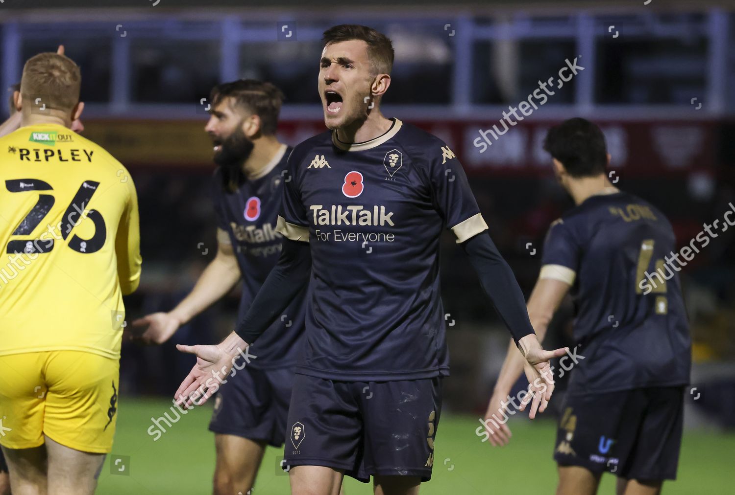 Matthew Lund Salford City Reacts Editorial Stock Photo - Stock Image ...