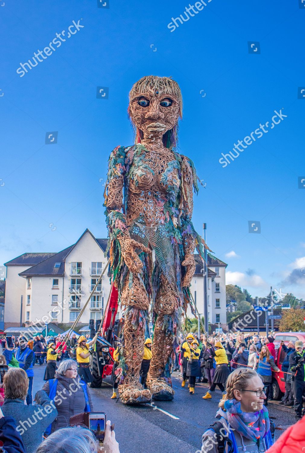Storm 10 Metre Tall Puppet Streets Editorial Stock Photo - Stock Image ...