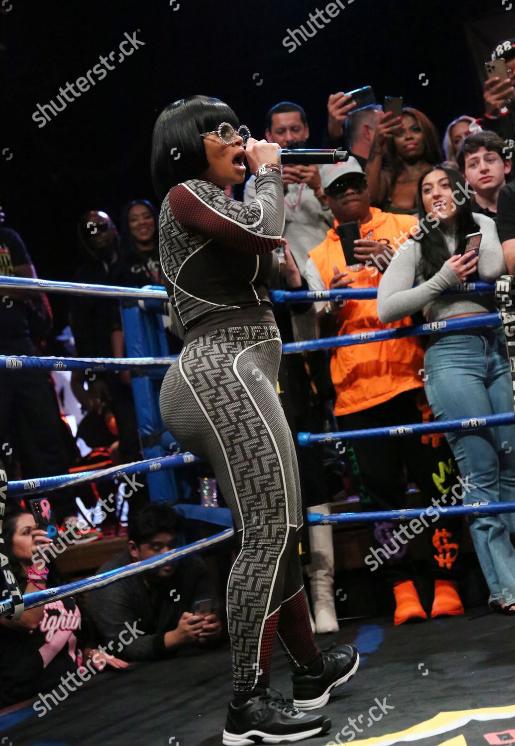 Blac Chyna Performing Celebrity Boxing Showboat Editorial Stock Photo ...