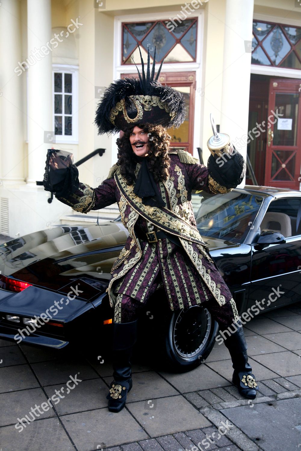 David Hasselhoff Captain Hook Kitt Car Editorial Stock Photo - Stock ...
