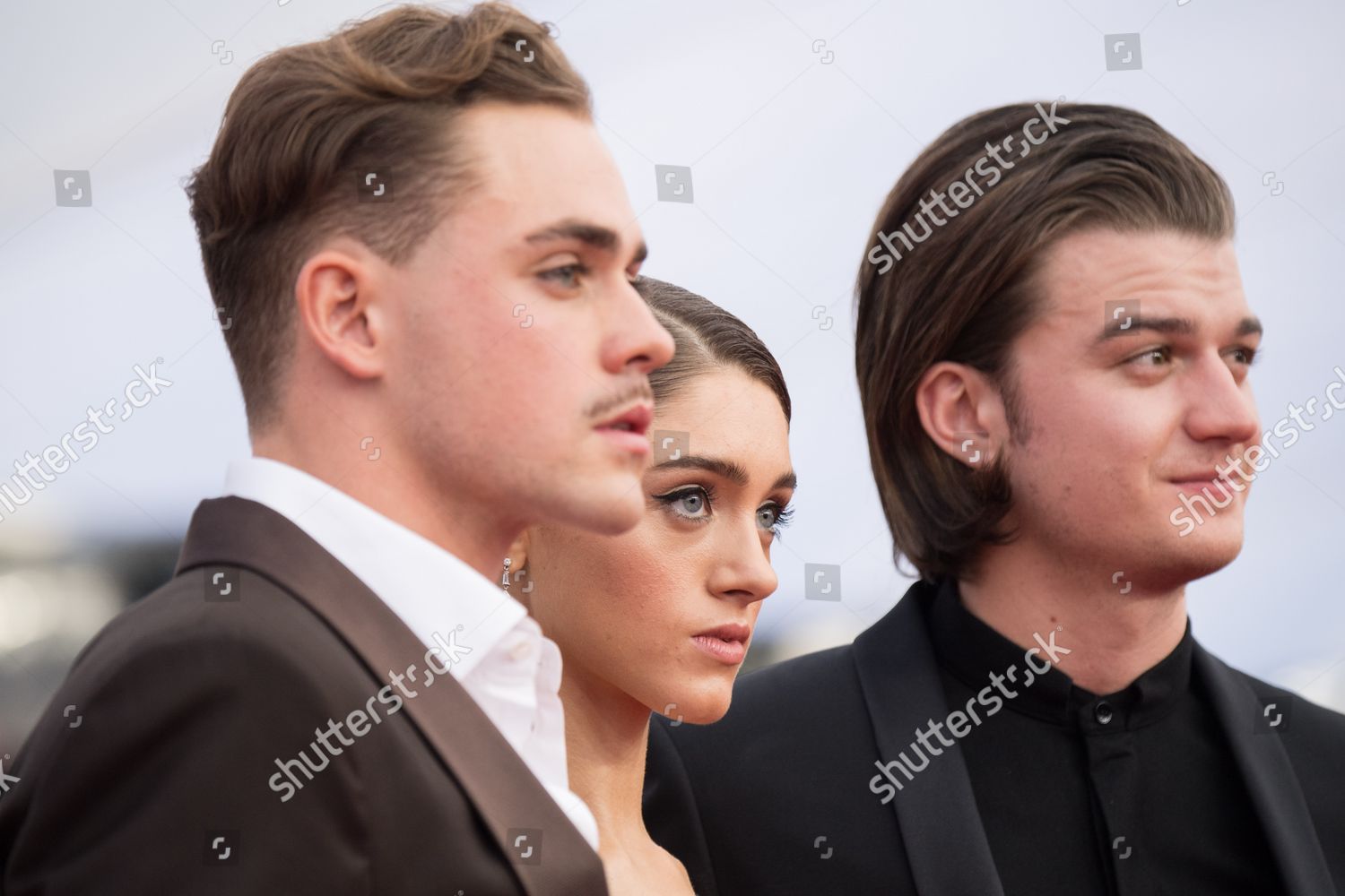 Dacre Montgomery Natalia Dyer Joe Keery Editorial Stock Photo - Stock ...