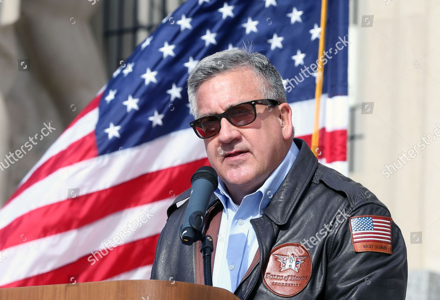Former Us Marine Rocky Sickman Delivers Editorial Stock Photo - Stock ...