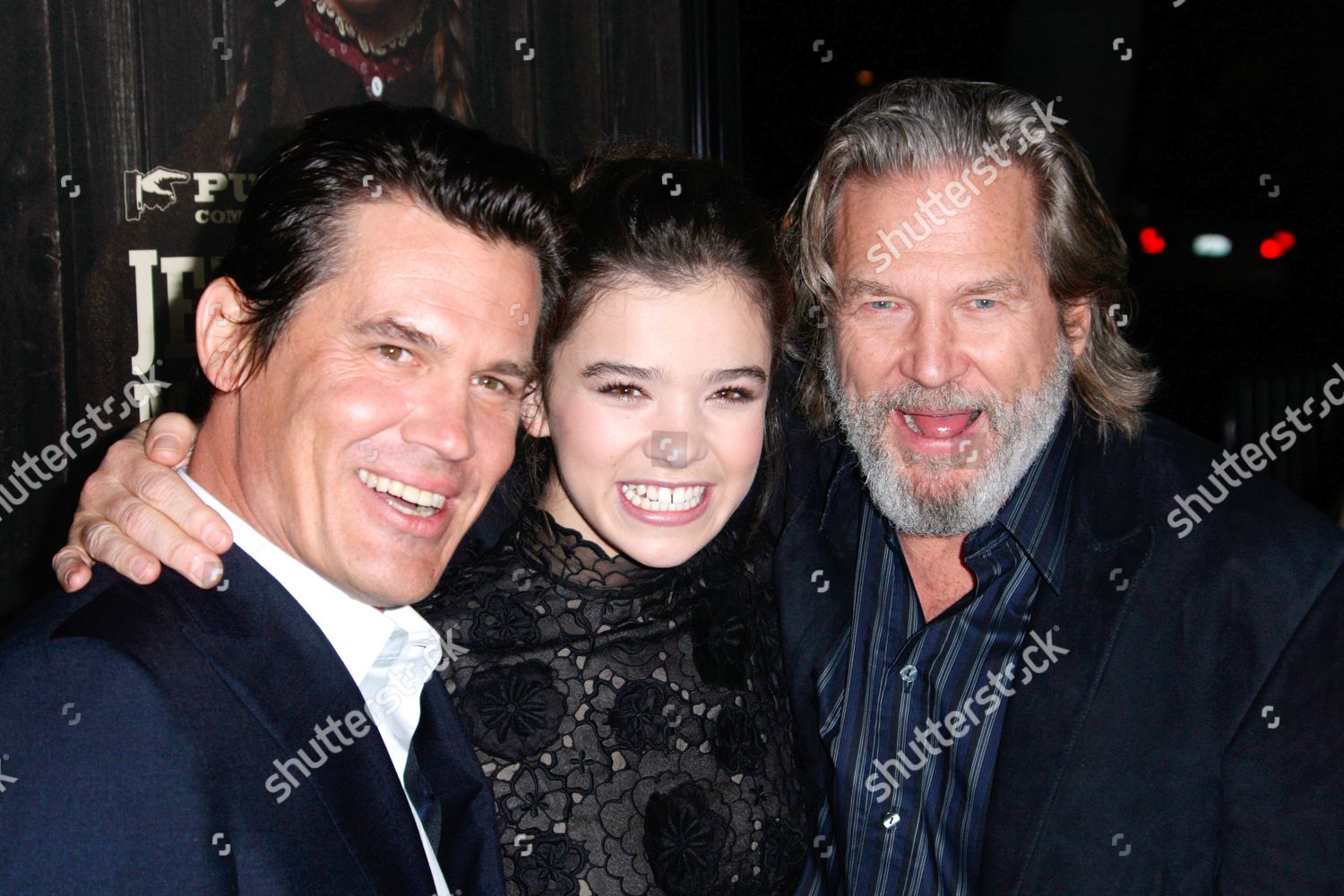 Josh Brolin Hailee Steinfeld Jeff Bridges Editorial Stock Photo - Stock ...