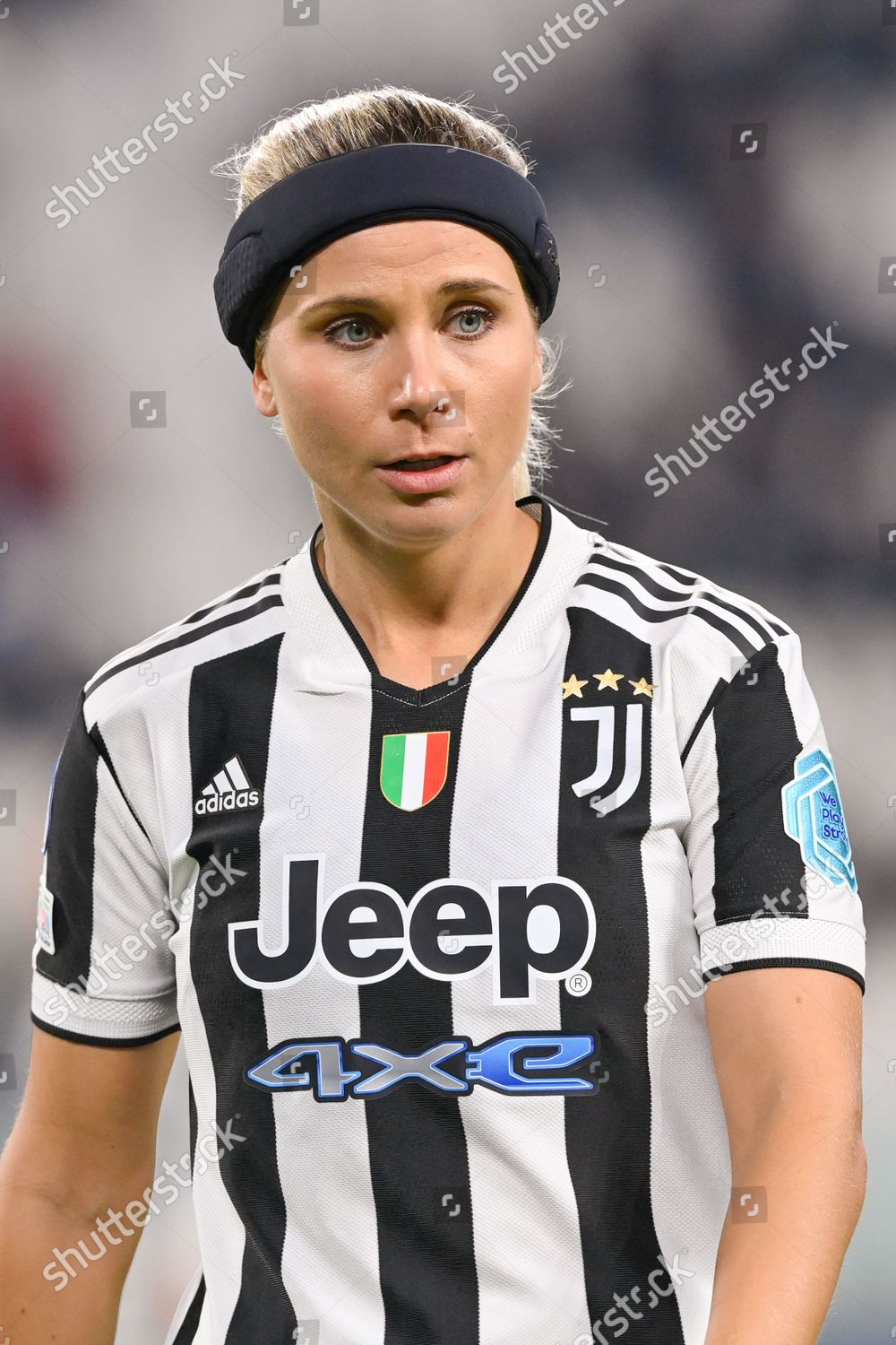 Sofie Pedersen 14 Juventus During Uefa Editorial Stock Photo - Stock ...