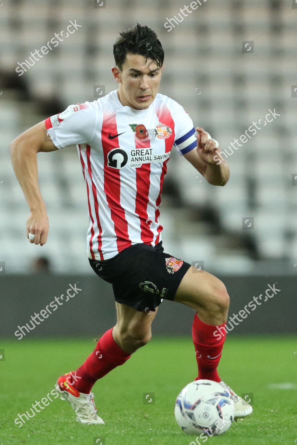 Luke Onien Sunderland Action During Efl Editorial Stock Photo - Stock ...