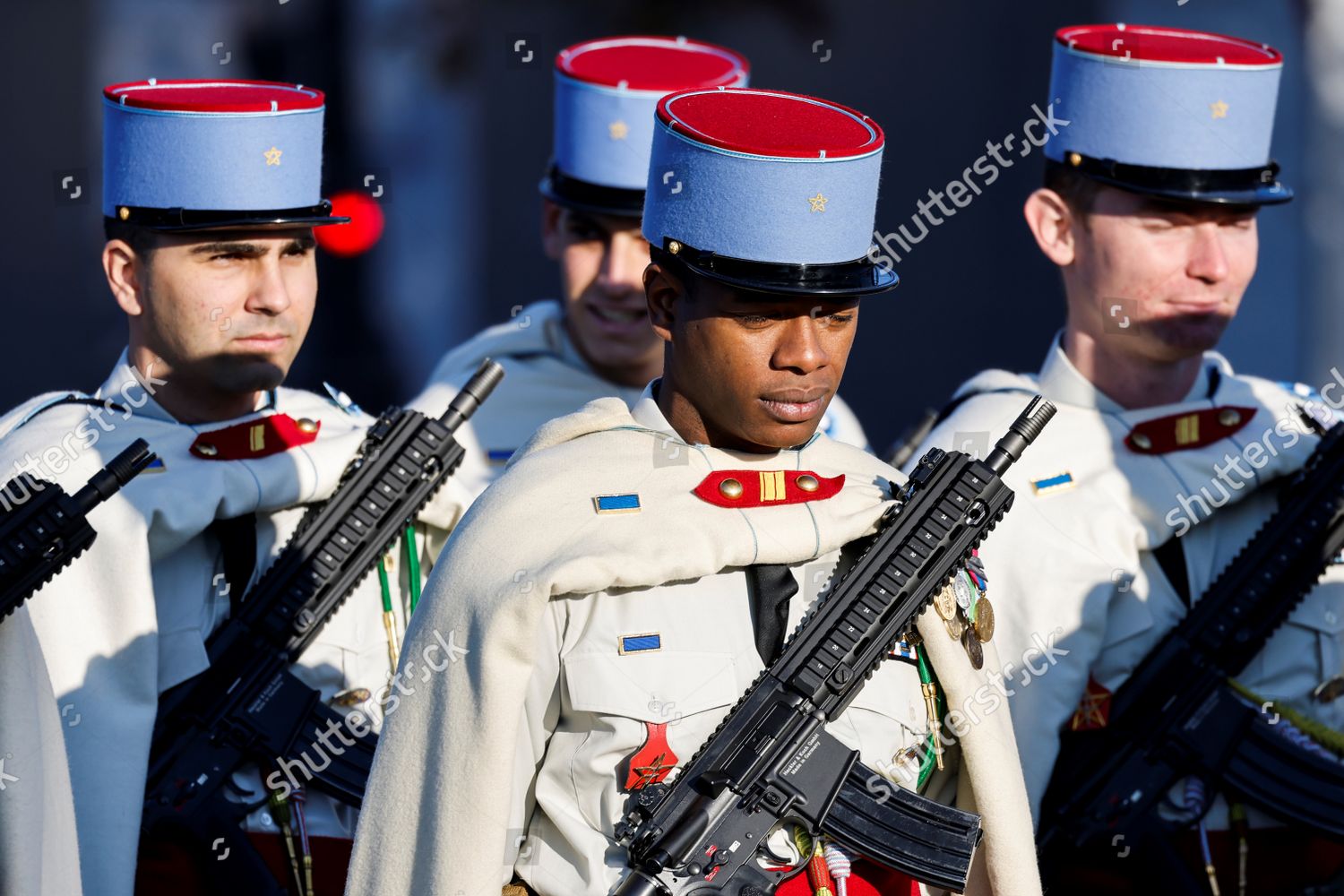 French Soldiers Armee De Terre Stand Editorial Stock Photo - Stock ...