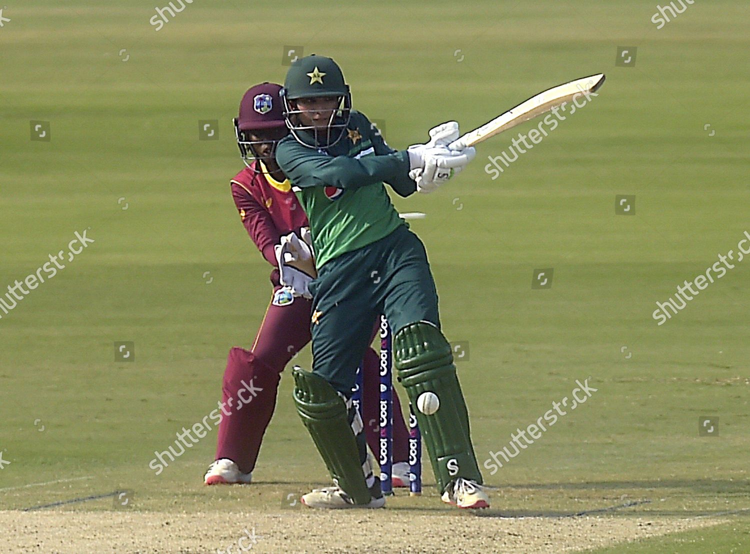 Omaima Sohail Pakistan Womens Cricket Team Editorial Stock Photo ...