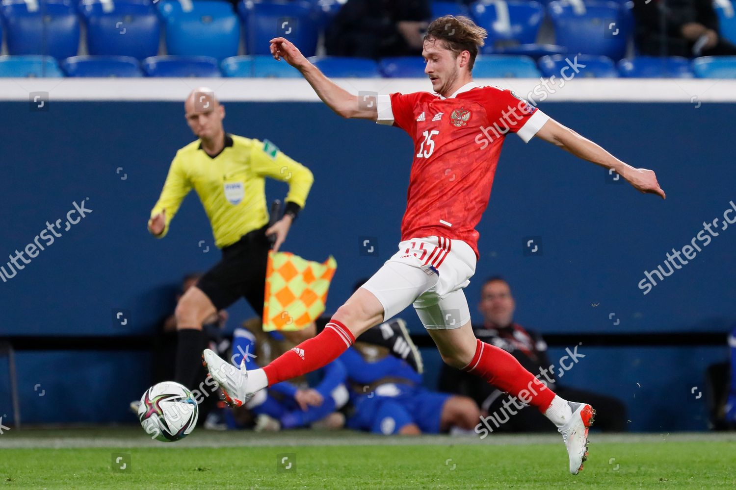 Aleksei Miranchuk Russia Action During Fifa Editorial Stock Photo ...