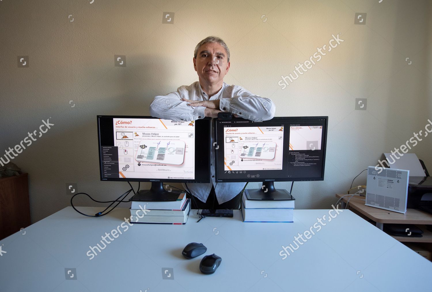 Spanish Programmer Antonio Liberal Who Has Editorial Stock Photo ...