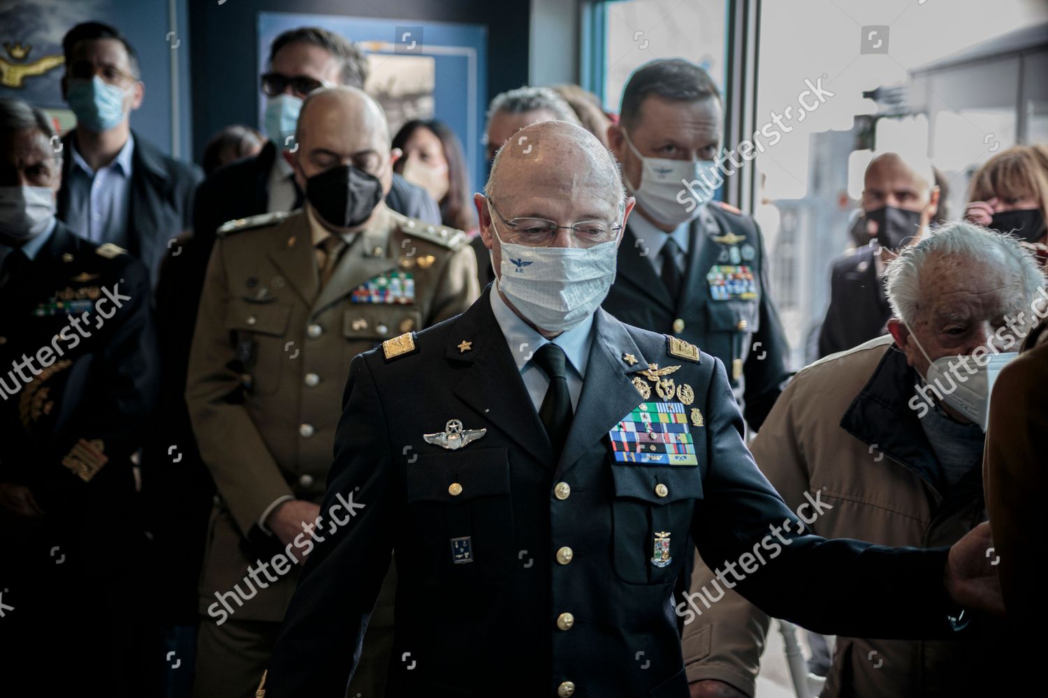 General Luca Goretti During Commemoration Kindu Editorial Stock Photo ...