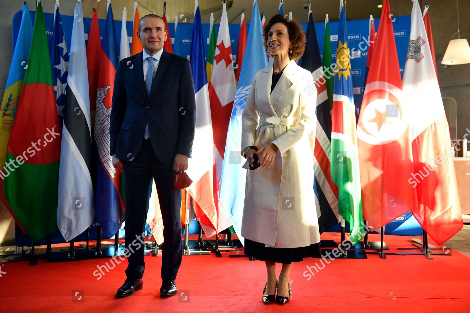 UNESCO DIRECTOR GENERAL AUDREY AZOULAY R Editorial Stock Photo - Stock ...