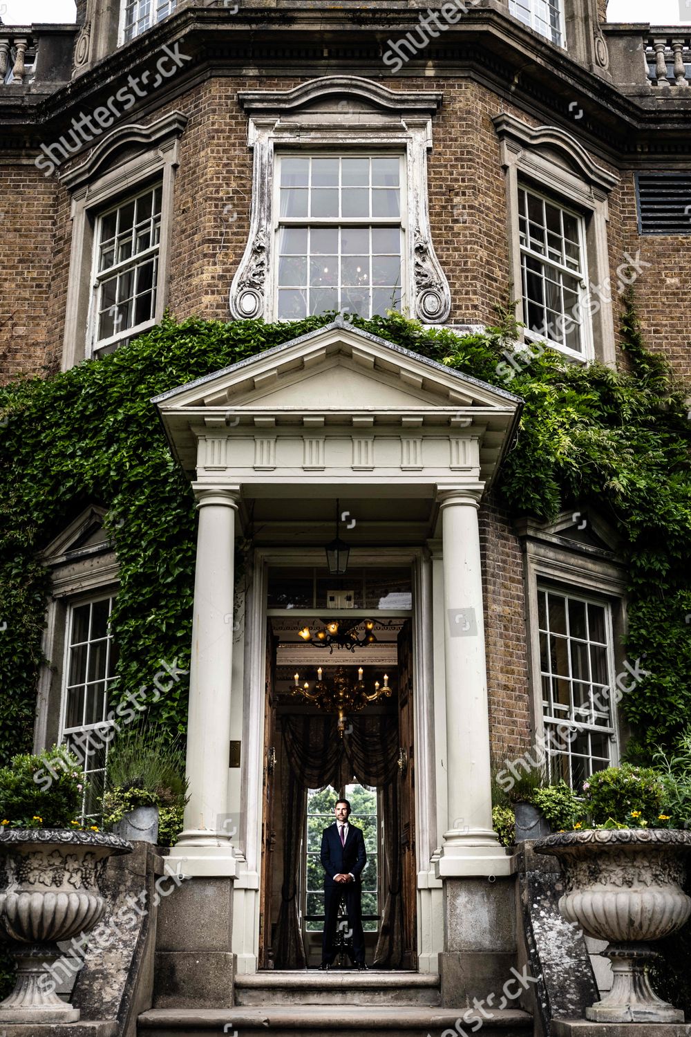 Dr Adrian Rainbow Headmaster Hampton Court Editorial Stock Photo ...