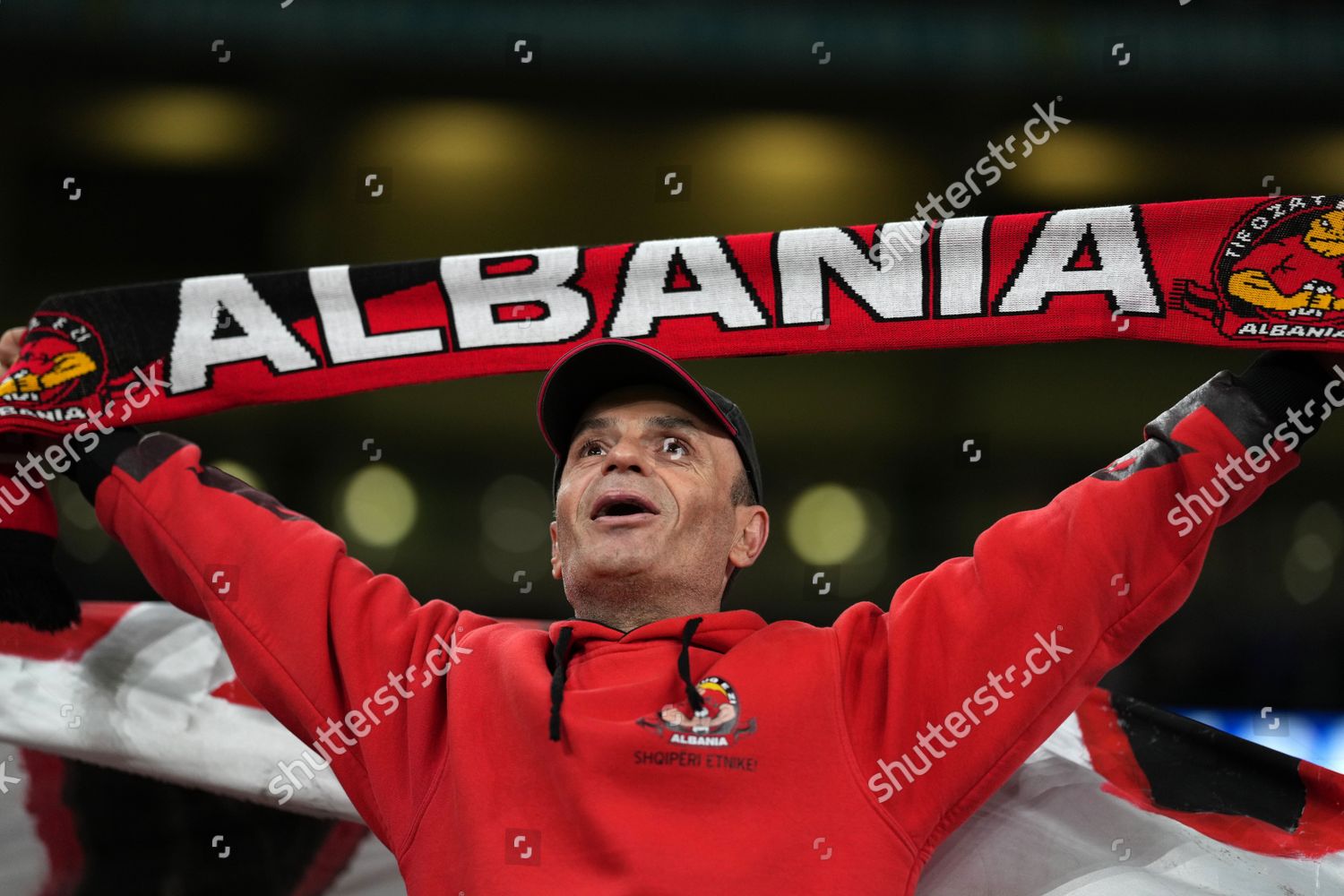 Albanian Fans Prior Kick Off Editorial Stock Photo - Stock Image ...