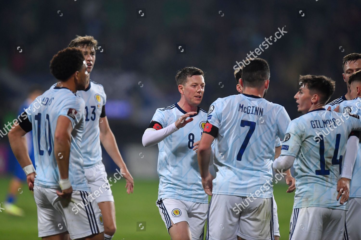 Nathan Patterson Callum Mcgregor Billy Gilmour Editorial Stock Photo ...