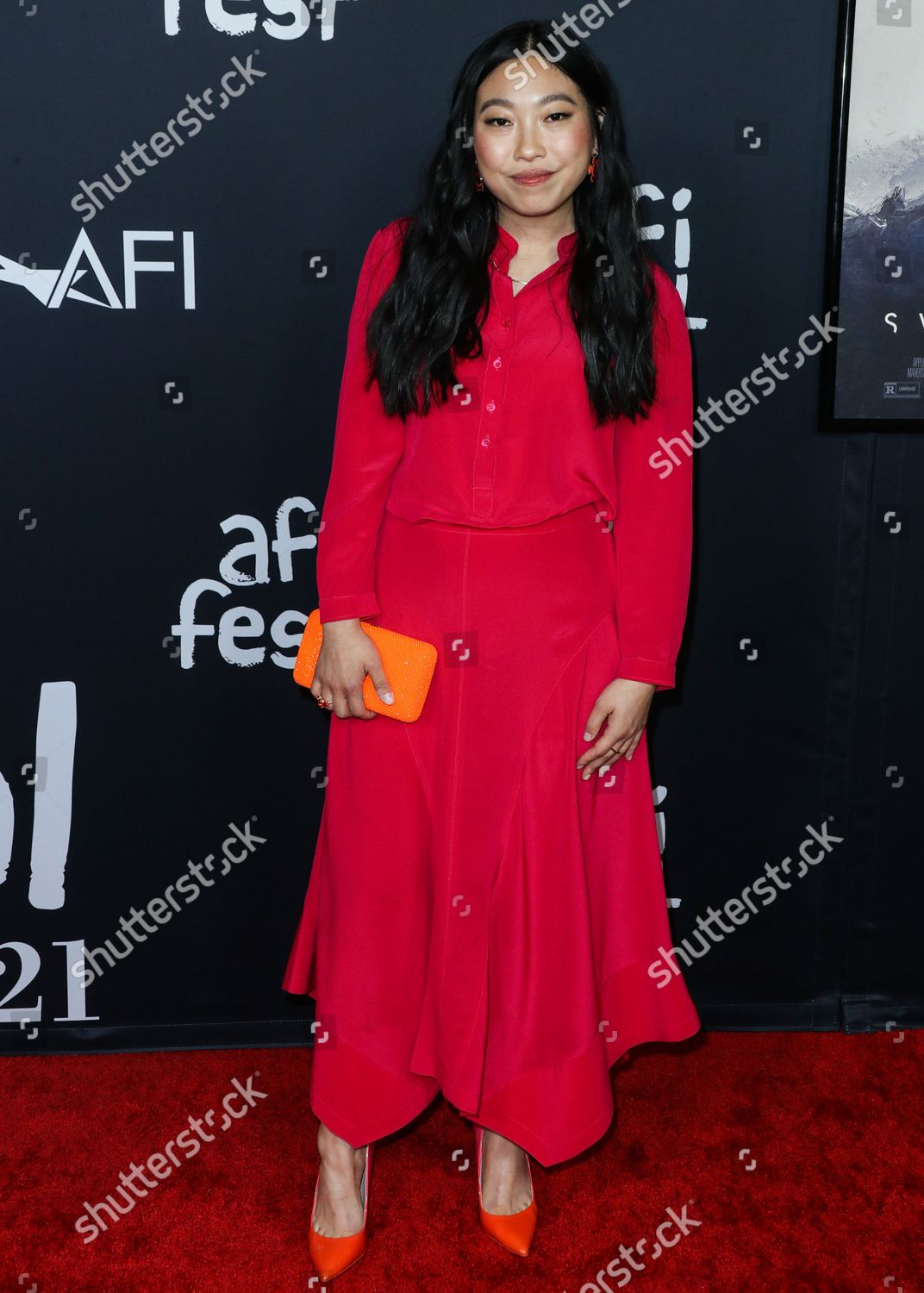 Actress Awkwafina Nora Lum Arrives 2021 Editorial Stock Photo - Stock ...