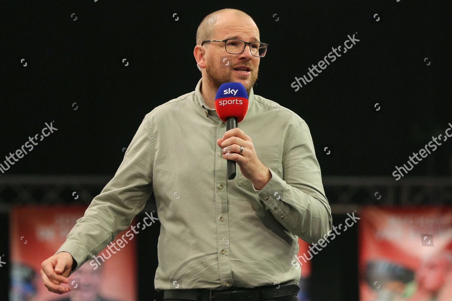 Sky Commentator Mark Webster During 2021 Editorial Stock Photo - Stock ...