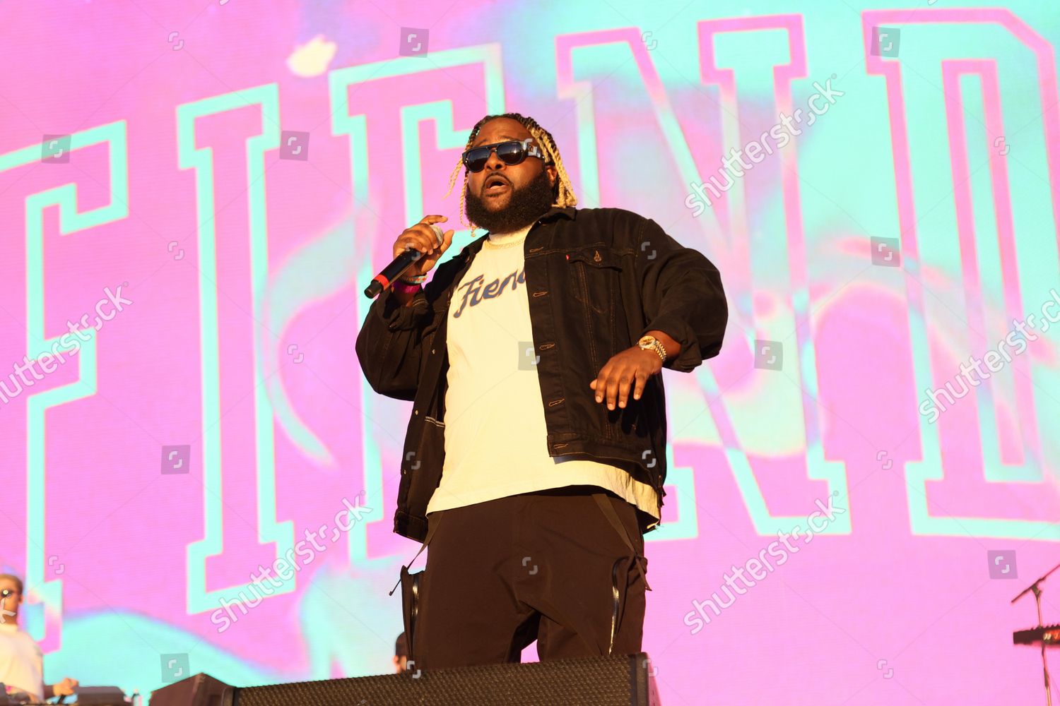 American Rapper Bas Performs On Stage Editorial Stock Photo - Stock ...
