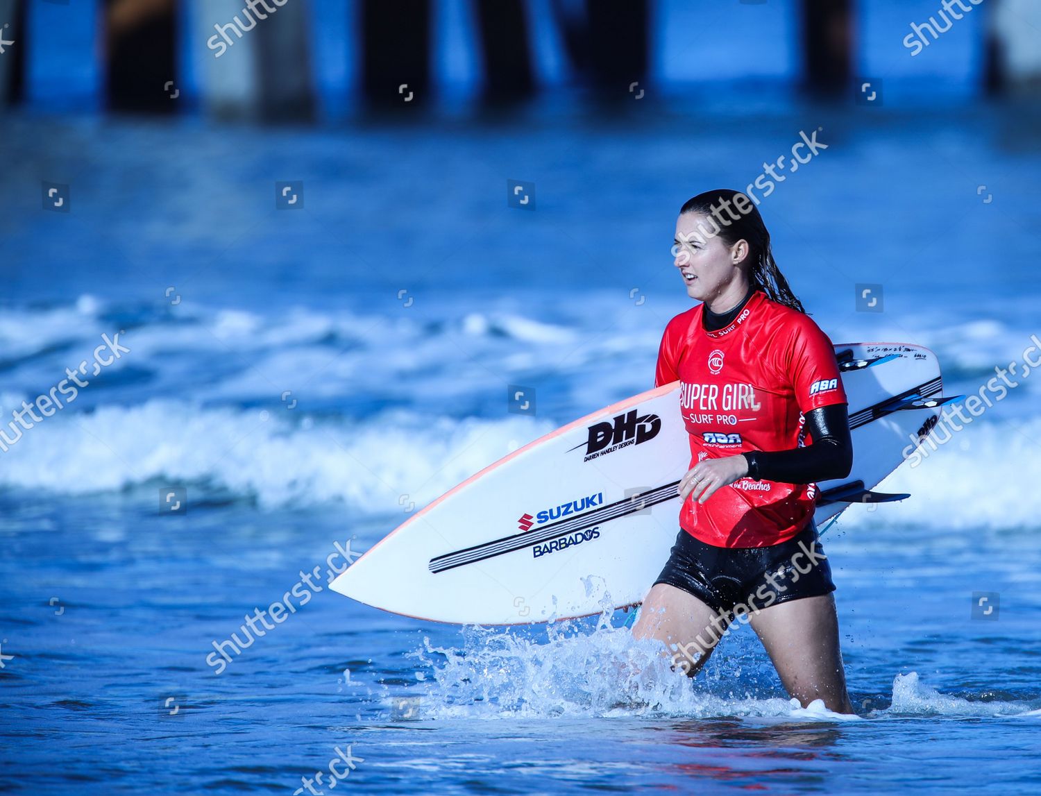 Chelsea Tuach Competes Super Girl Surf Editorial Stock Photo - Stock ...