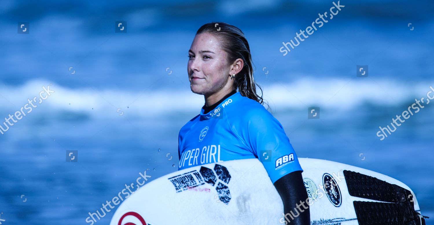 Alyssa Spencer Competes Super Girl Surf Editorial Stock Photo - Stock ...