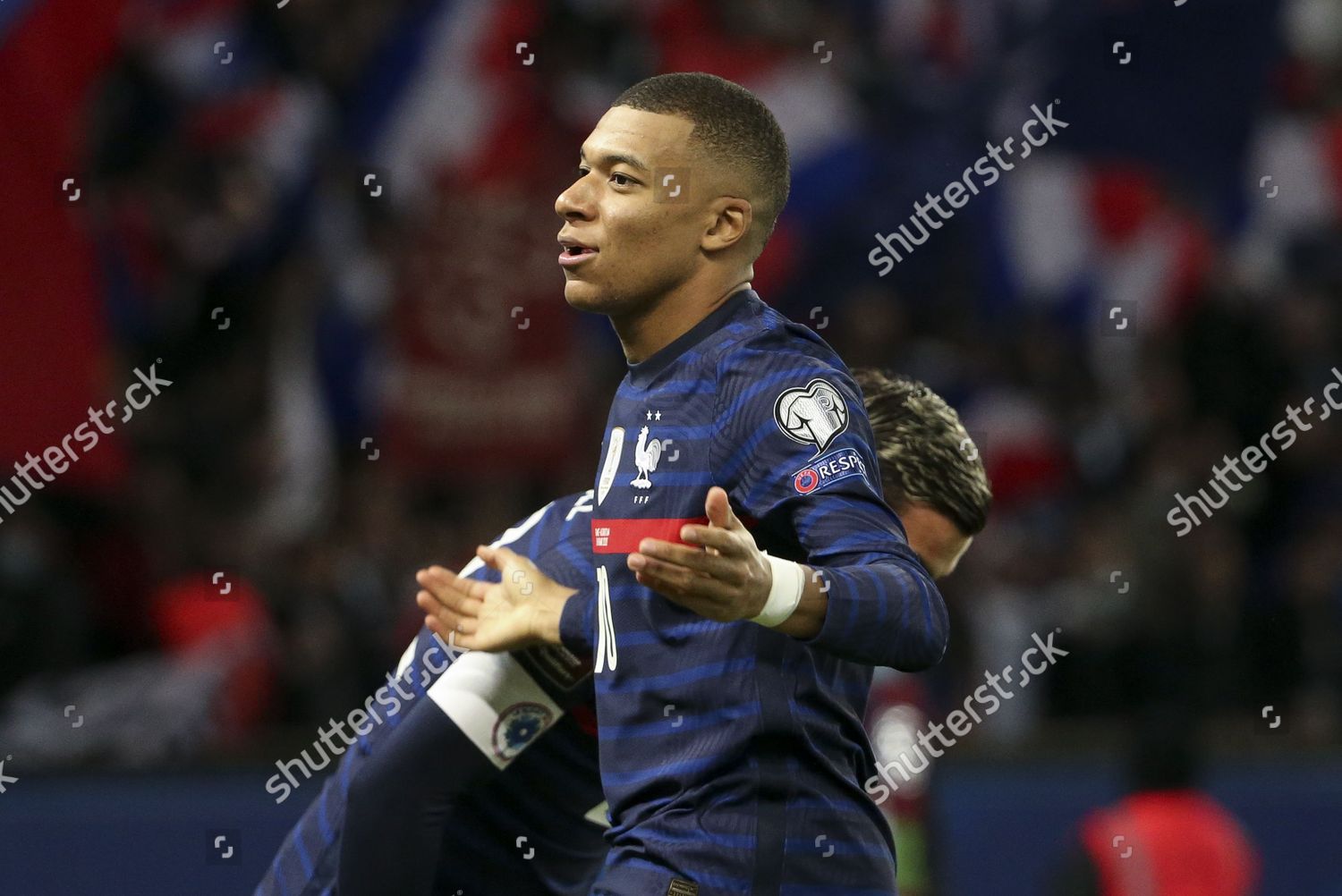 Kylian Mbappe France Celebrates His First Editorial Stock Photo - Stock ...