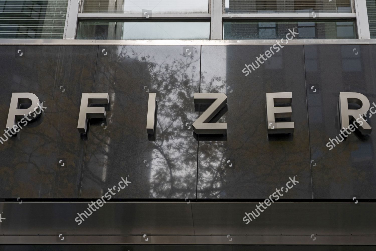 PFIZER INC SEEN CITY EMPLOYEES GROUPS Editorial Stock Photo - Stock ...