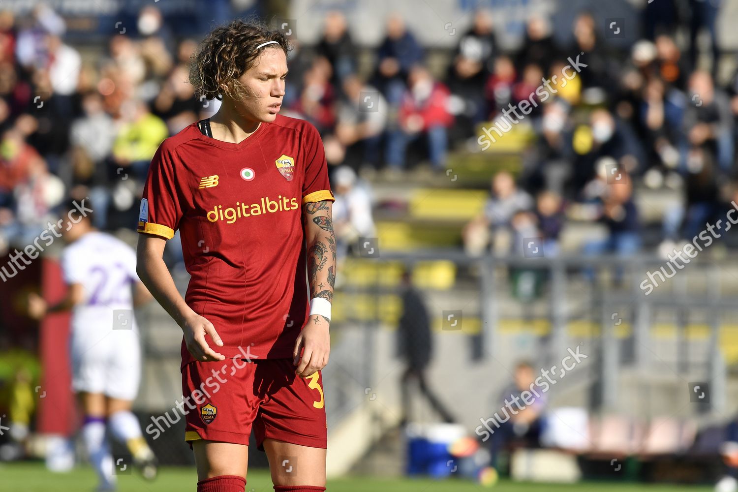 Elena Linari Roma Women During Serie Editorial Stock Photo - Stock ...
