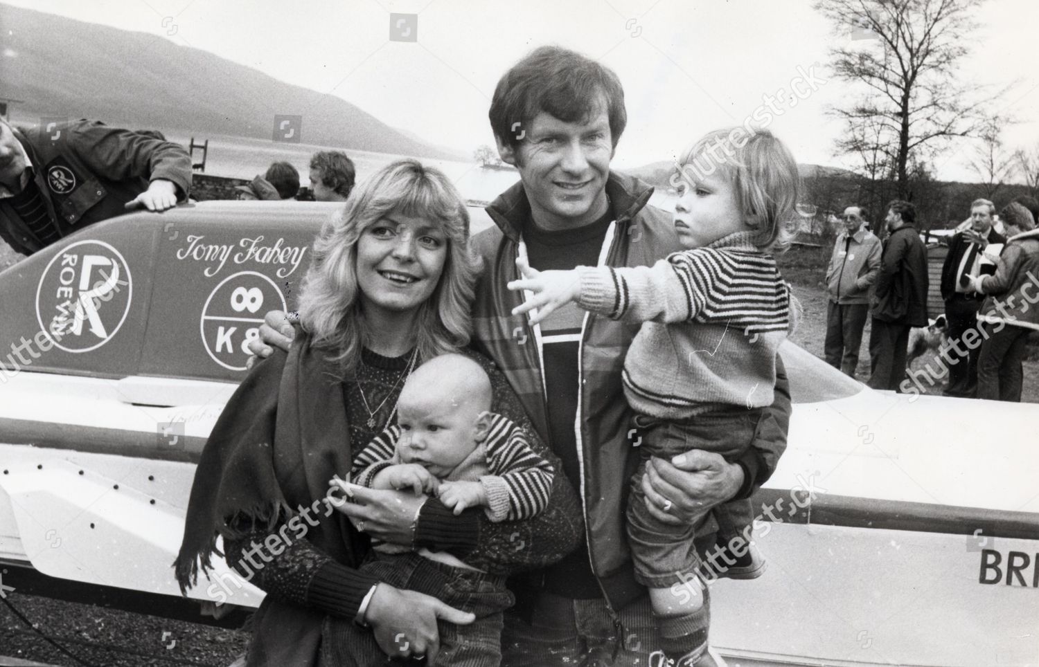 Tony Fahey 39 His Wife Dominique Editorial Stock Photo - Stock Image ...