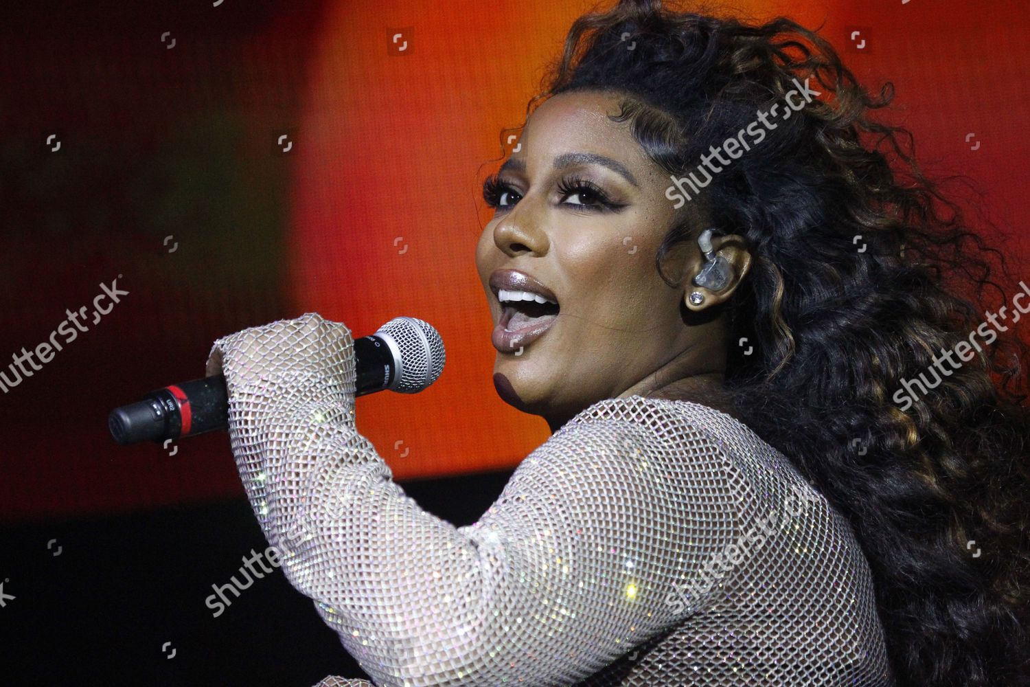 American Singer Victoria Monte Performs On Editorial Stock Photo ...