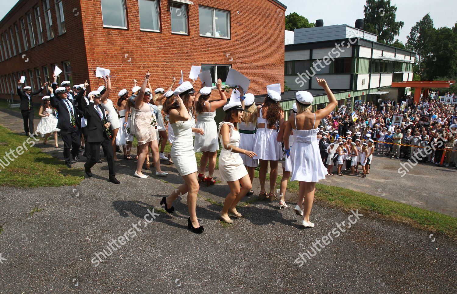 Students During Graduation Day Editorial Stock Photo - Stock Image ...