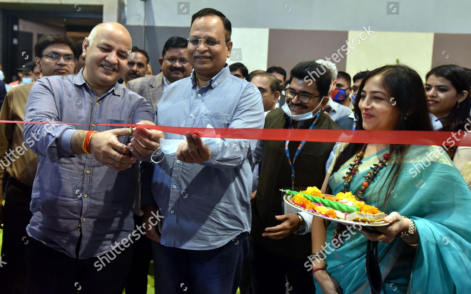 Deputy Chief Minister Delhi Manish Sisodia Editorial Stock Photo ...
