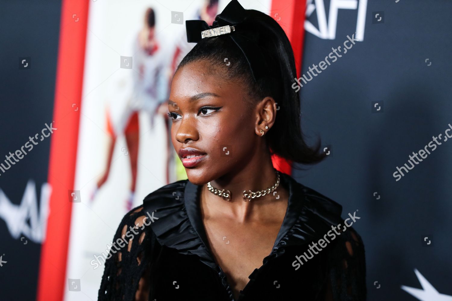 Actress Demi Singleton Wearing Chanel Dress Editorial Stock Photo ...