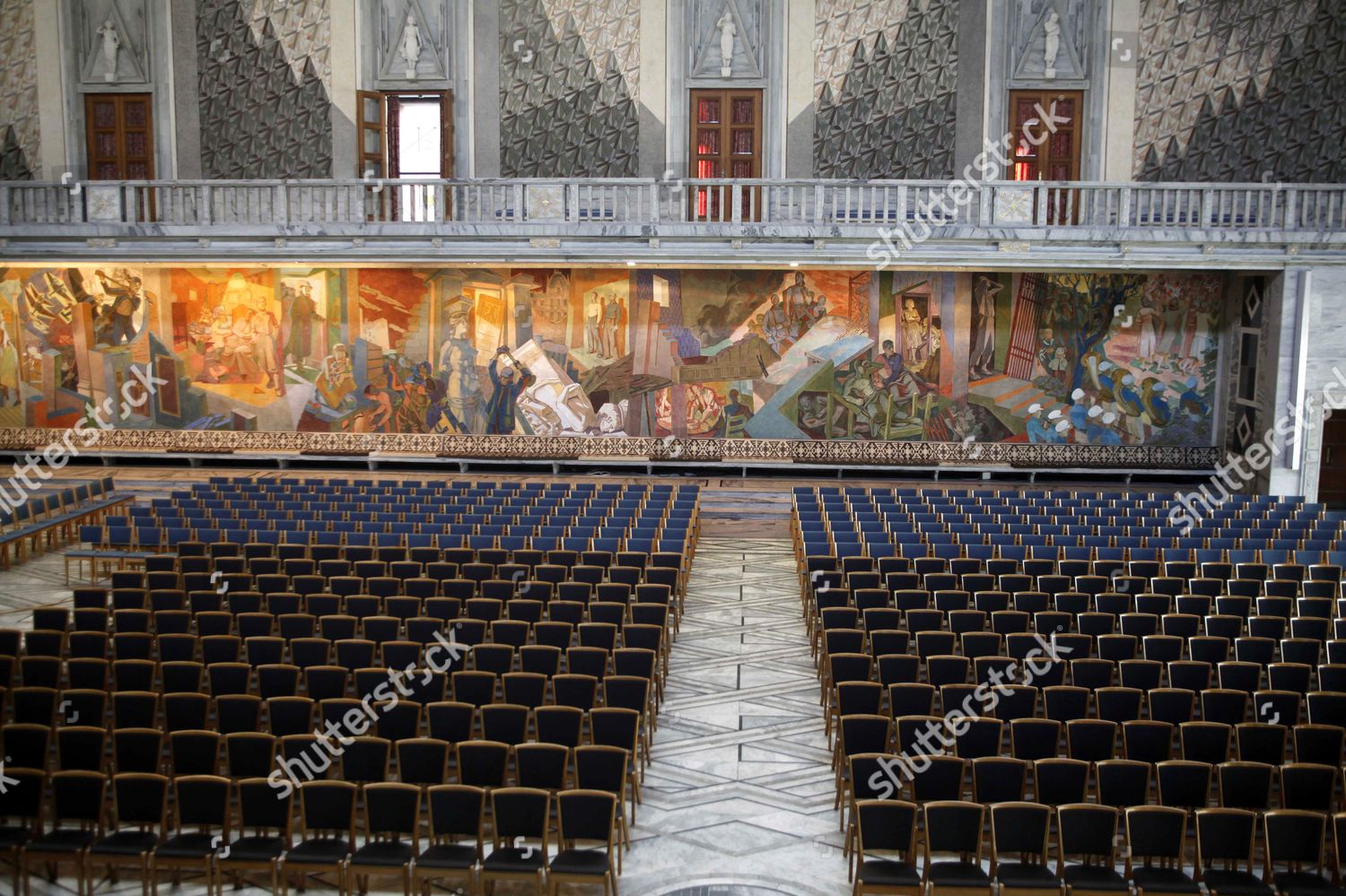 Inside Nobel Institute Headquarters Editorial Stock Photo - Stock Image ...